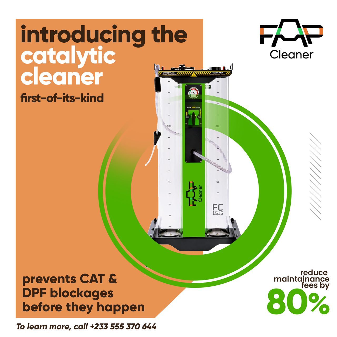 Catalytic / DPF – Carbon Cleaning Ghana